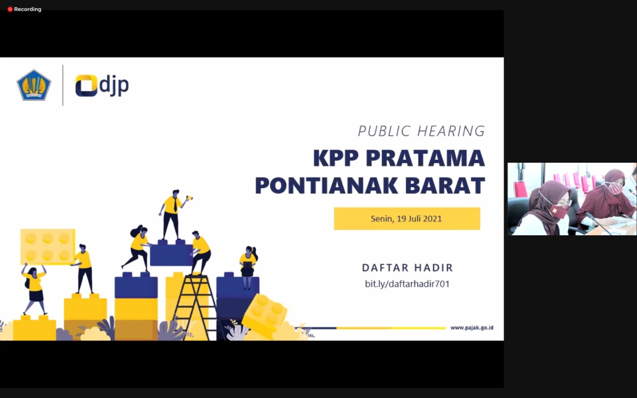 KPP Pontianak Barat Dengar Pendapat 39 Pemangku Kepentingan | Direktorat Jenderal Pajak